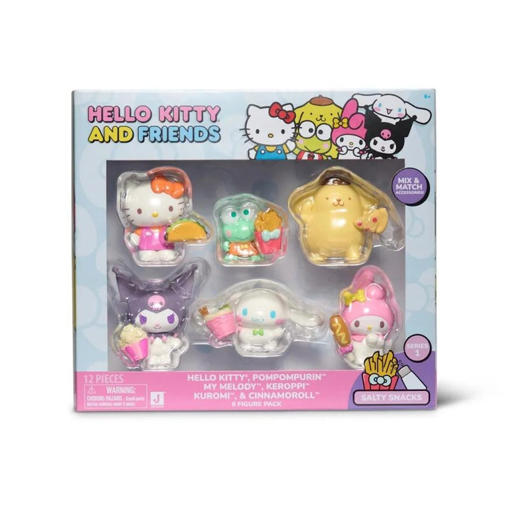 Set de 6 Figuras Hello Kitty and Friends – Sanrio – Tienda Saru